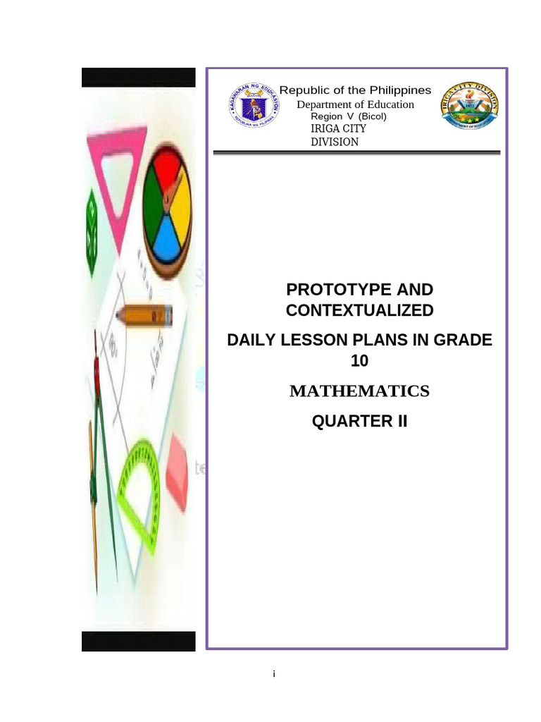Math Grade 10 Q2 | PDF | Circle | Trigonometric Functions
