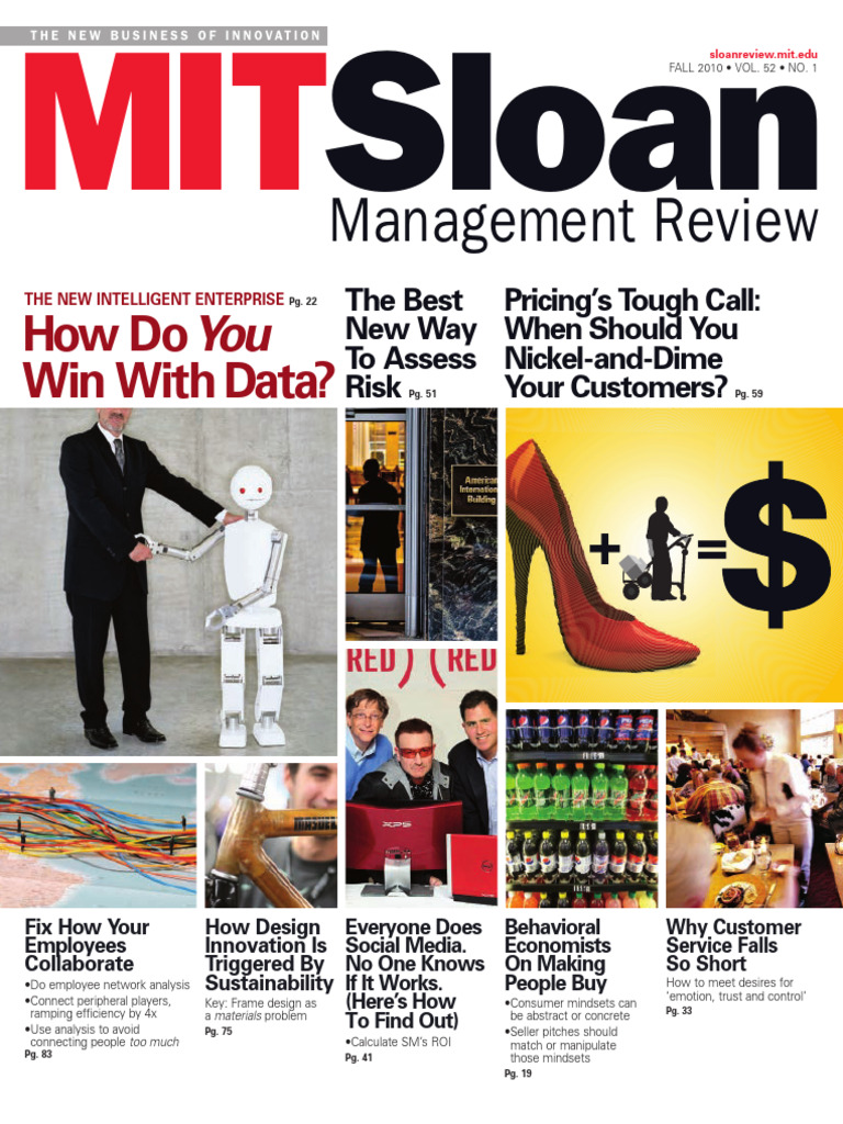 MIT Sloan Management Review - Fall 2010 | PDF | Jmp (Statistical ...