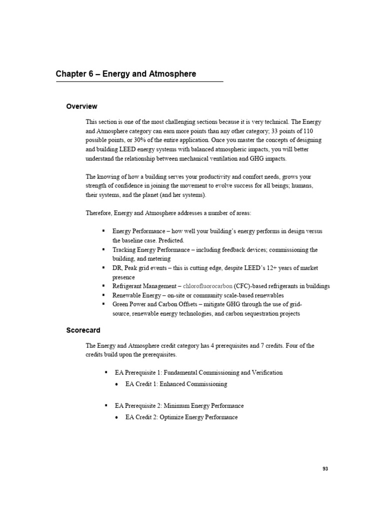 LEED GA Study Guide | PDF | Building | Building Technology