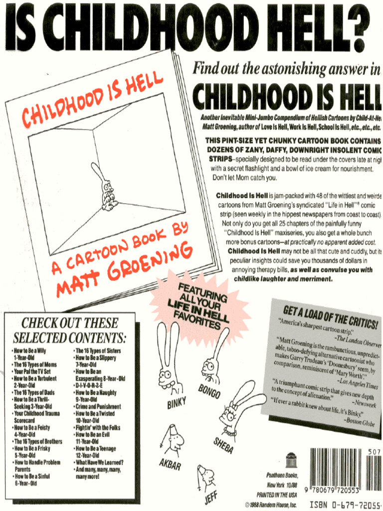 Childhood Is Hell | PDF