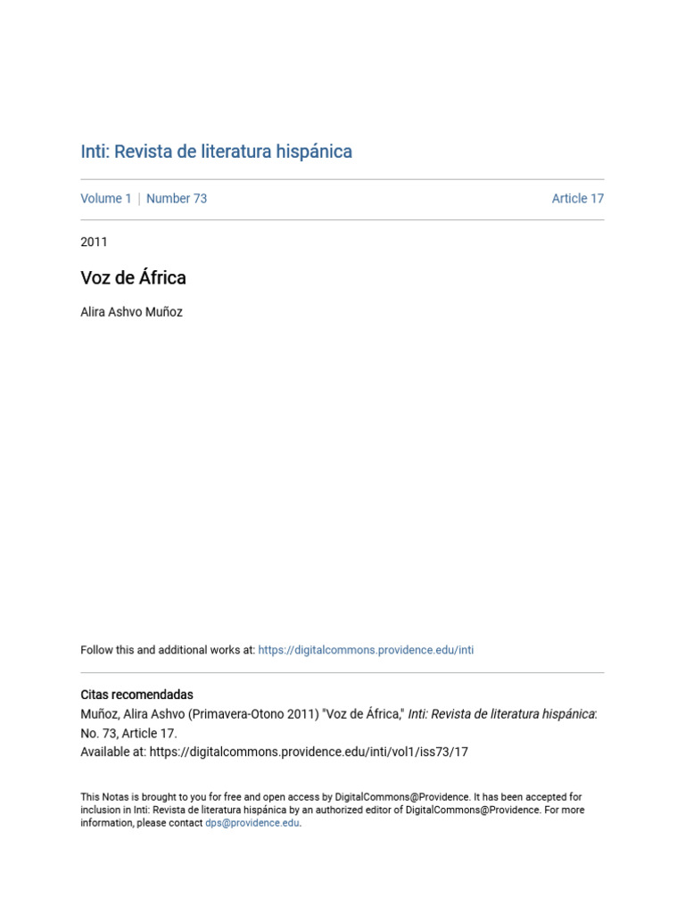 Africanismos en la poesía hispánica | PDF | Ritmo