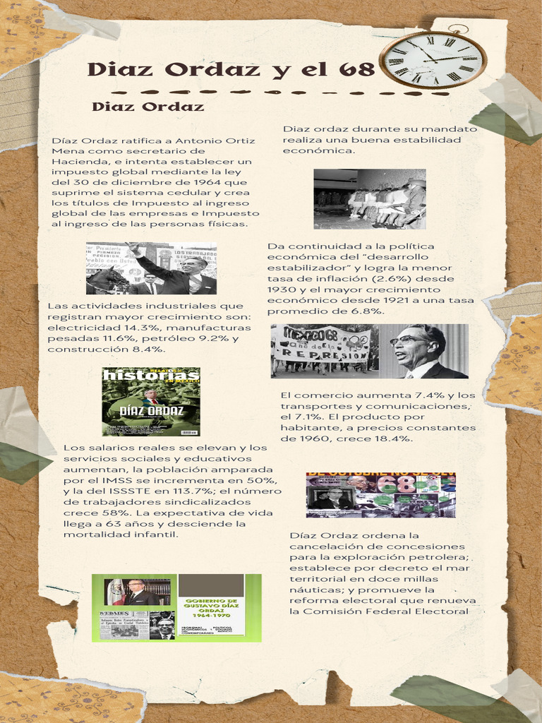 Diaz Ordaz y El 68 | PDF