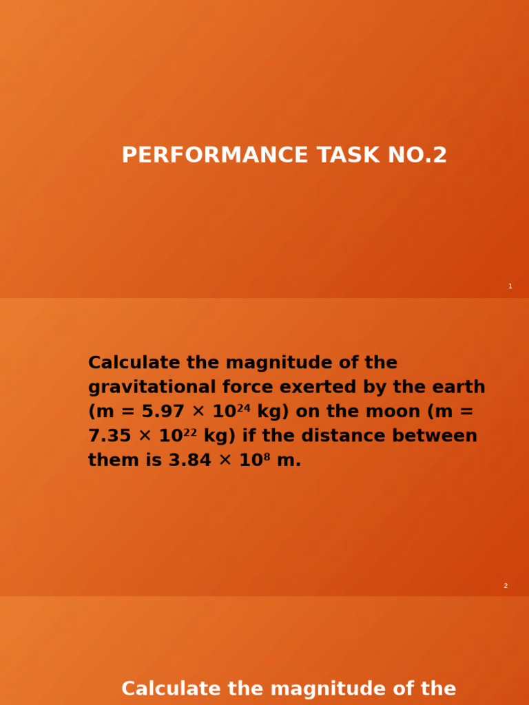 Performance Task | PDF