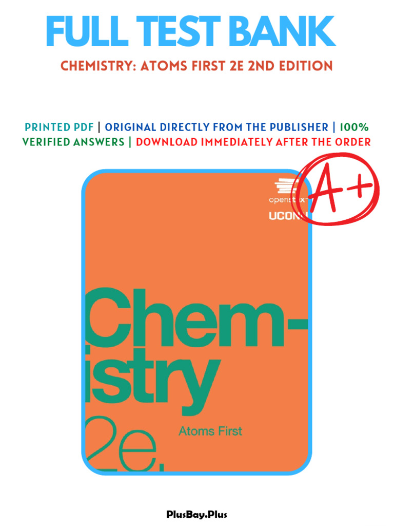 Simple Chemistry Atoms First 2e 2nd Edition (OpenStax, 2019), Chapter 1 ...
