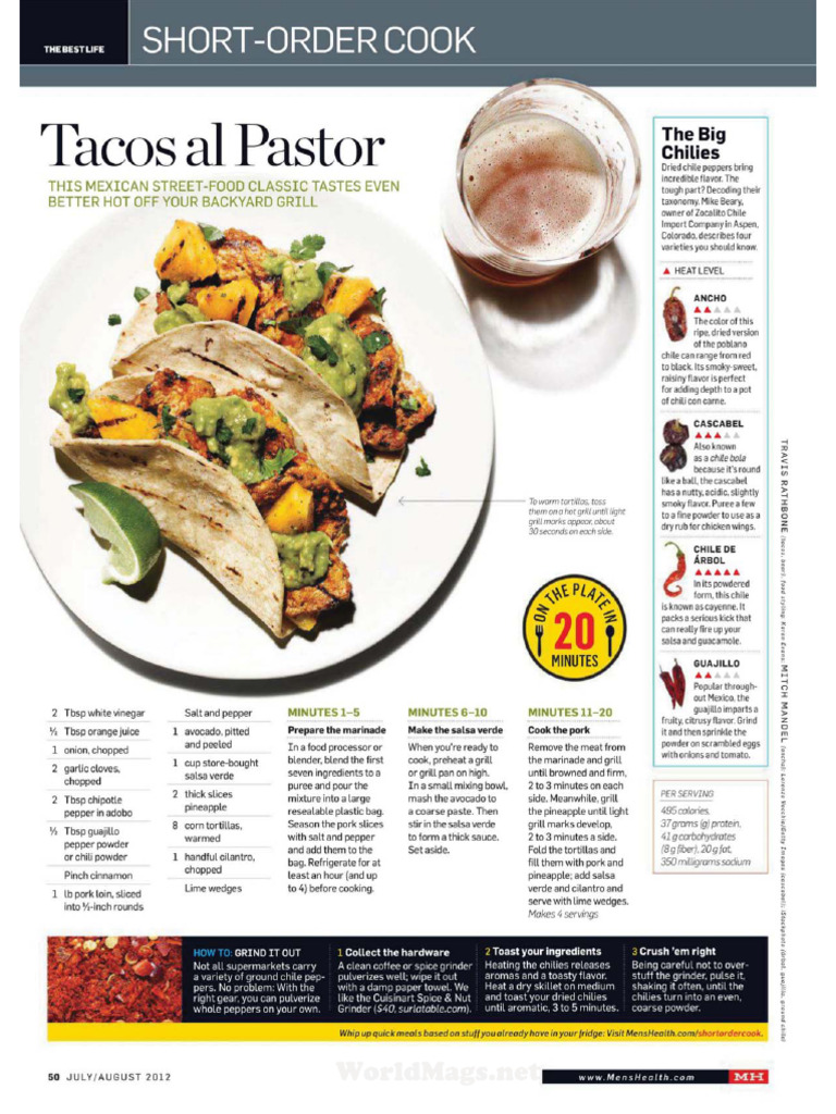 Tacos Al Pastor | PDF