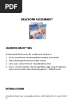 Newborn Baby Assessment NIPE OSCE Checklist Geeky Medics | PDF ...