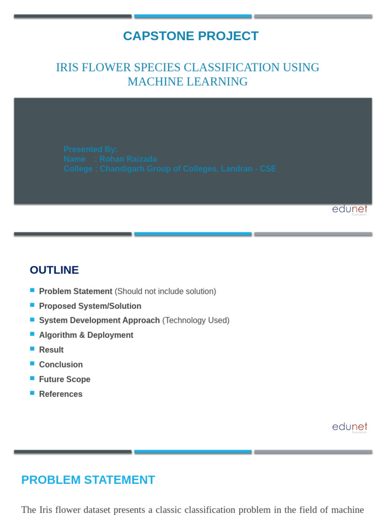 Project template | PDF | Machine Learning | Statistical Classification