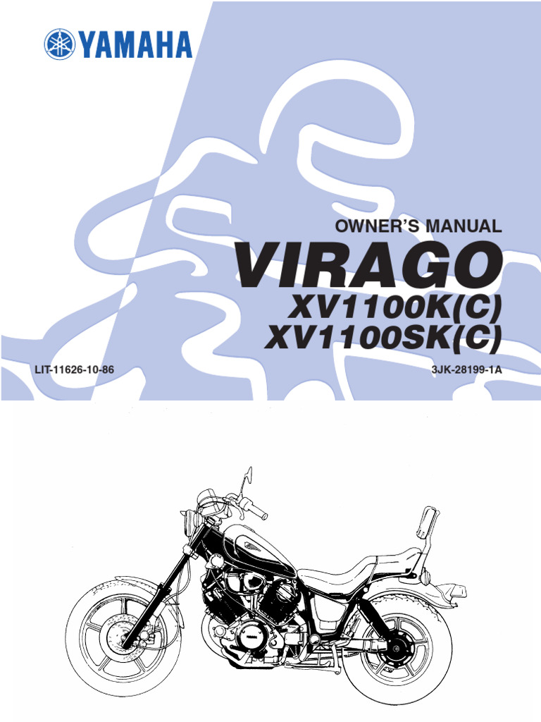 Yamaha Virago 1100 Service Manual Pdf