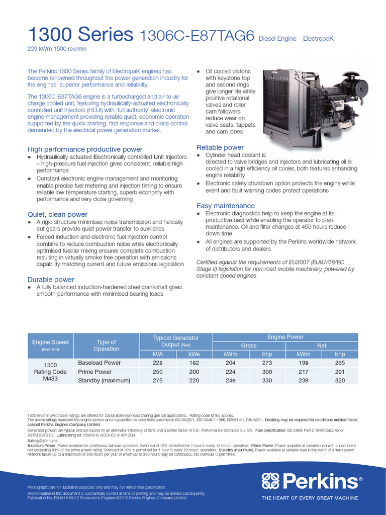 1306C E87tag6 | PDF | Engines | Fuel Injection