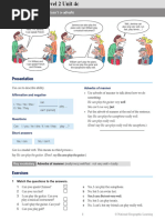 Grammar Practice Modals Can and Cant Worksheet | PDF | Linguistics