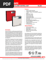 Data Sheet - Fire Alarm Control Unit - 2100 Pts - Triga - UL & FM | PDF ...