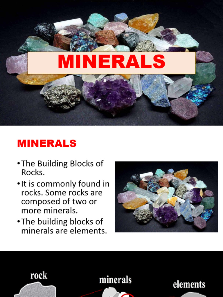 Minerals | PDF | Minerals | Mineralogy