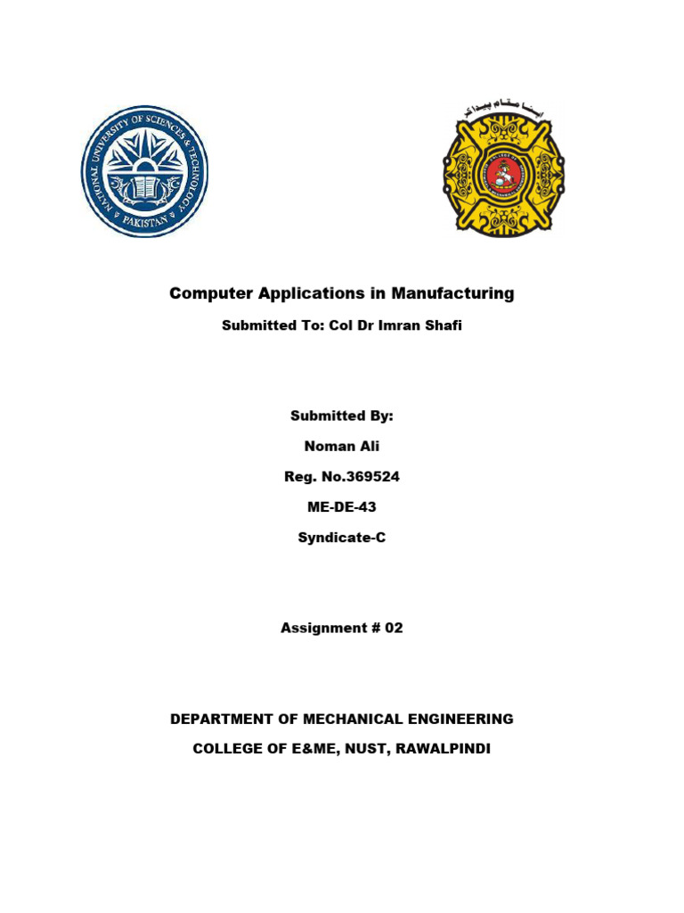CAM Assignment | PDF | Machine Learning | Artificial Intelligence