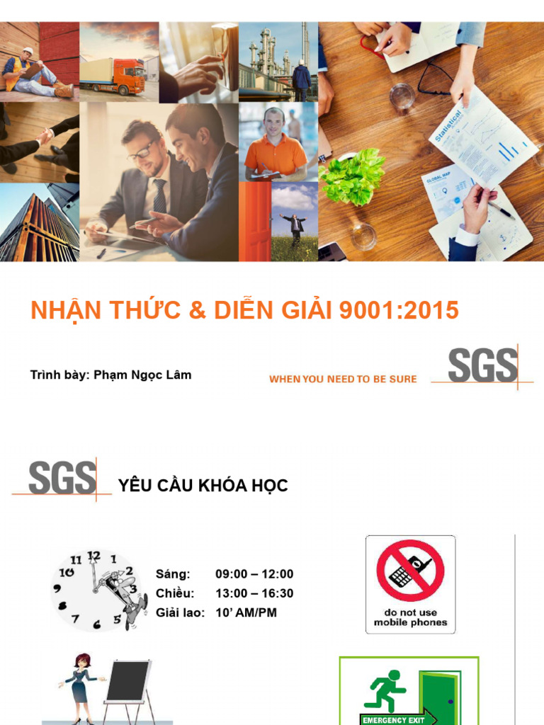 (SGS) ISO 9001-2015 Awareness | PDF