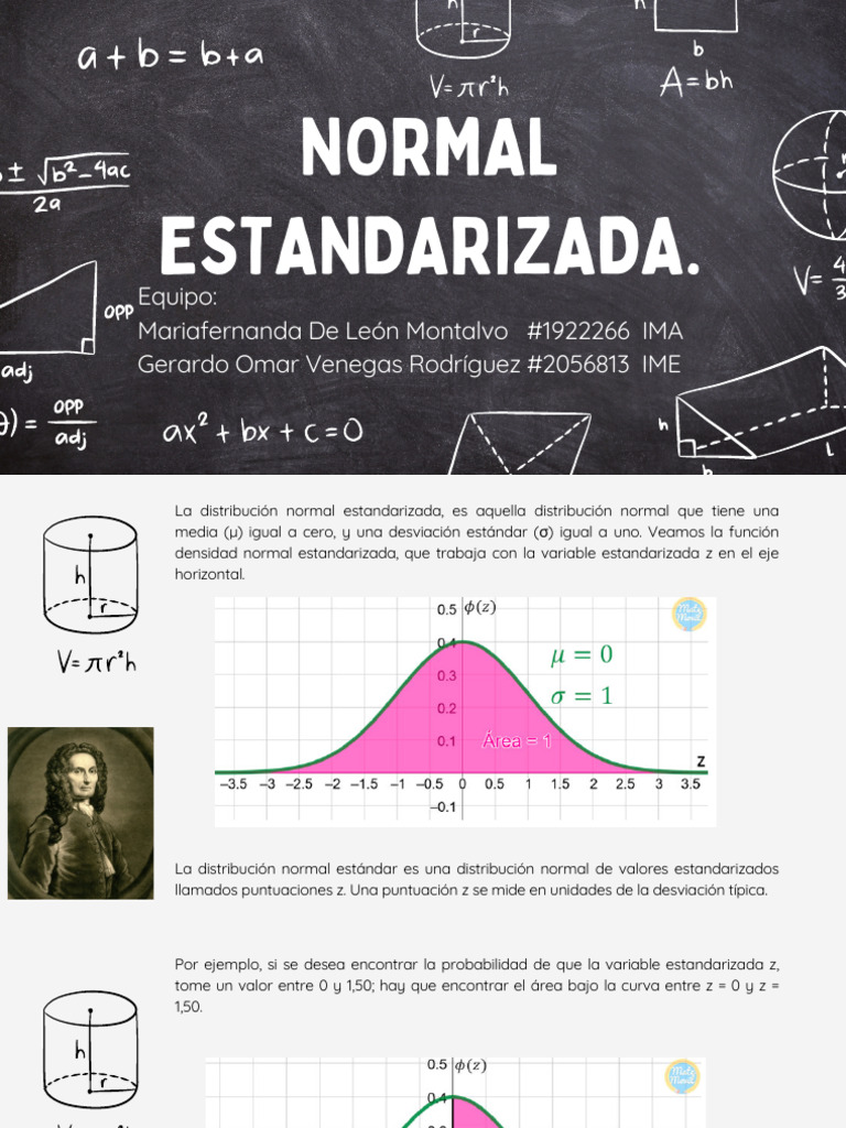 Normal Estandarizada CLASE | PDF