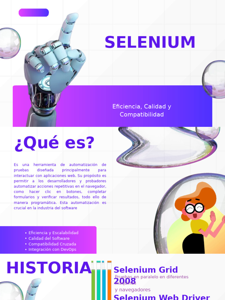 Selenium | PDF | Selenio (software) | Software de la aplicacion