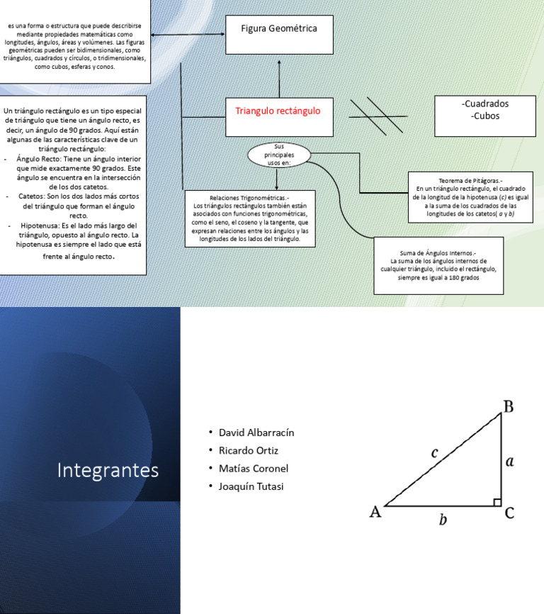 Triangulo rectangulo | PDF | Triángulo | Funciones trigonométricas