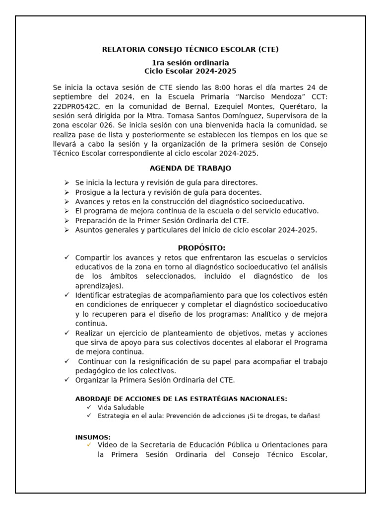 Relatoria Septiembre 2024 Cte | PDF | Crecimiento personal y profesional | Negocios