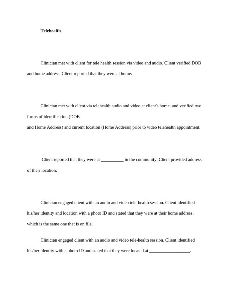 commonly used MH note templates | PDF | Anxiety | Eye Movement ...