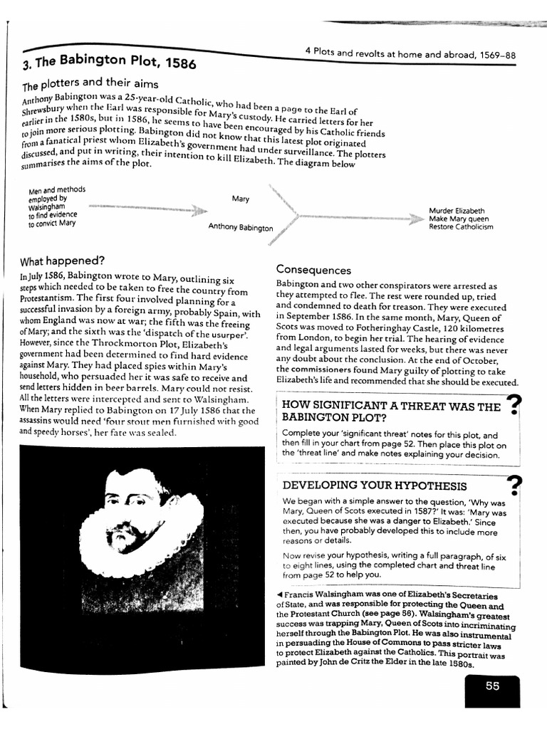 Babington Plot | PDF