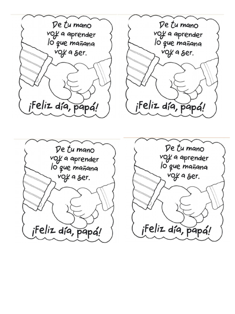 Tarjeta Papá 2 | PDF