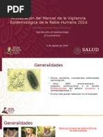Manual - Rabia en Humano | PDF | Inmunofluorescencia | Rabia