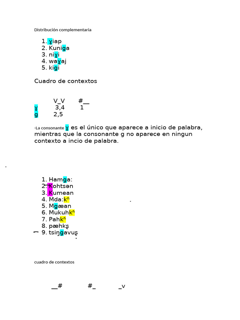 Distribución Complementaria | PDF | Estudios de idiomas extranjeros ...