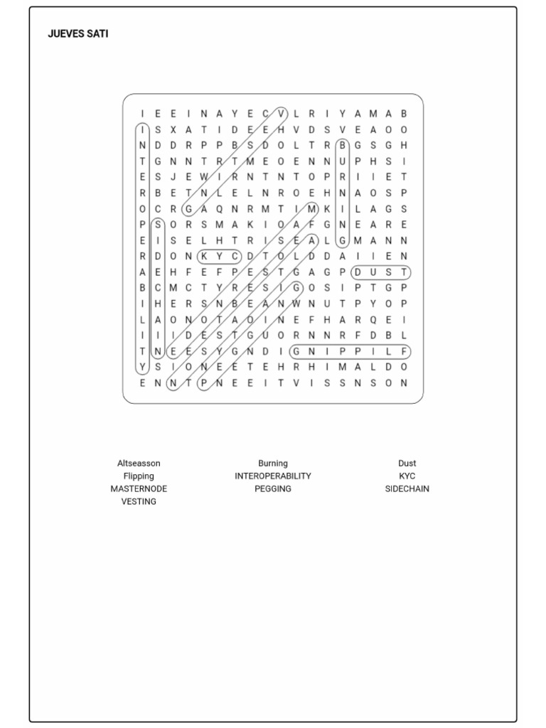 JUEVES SATI Solución | PDF