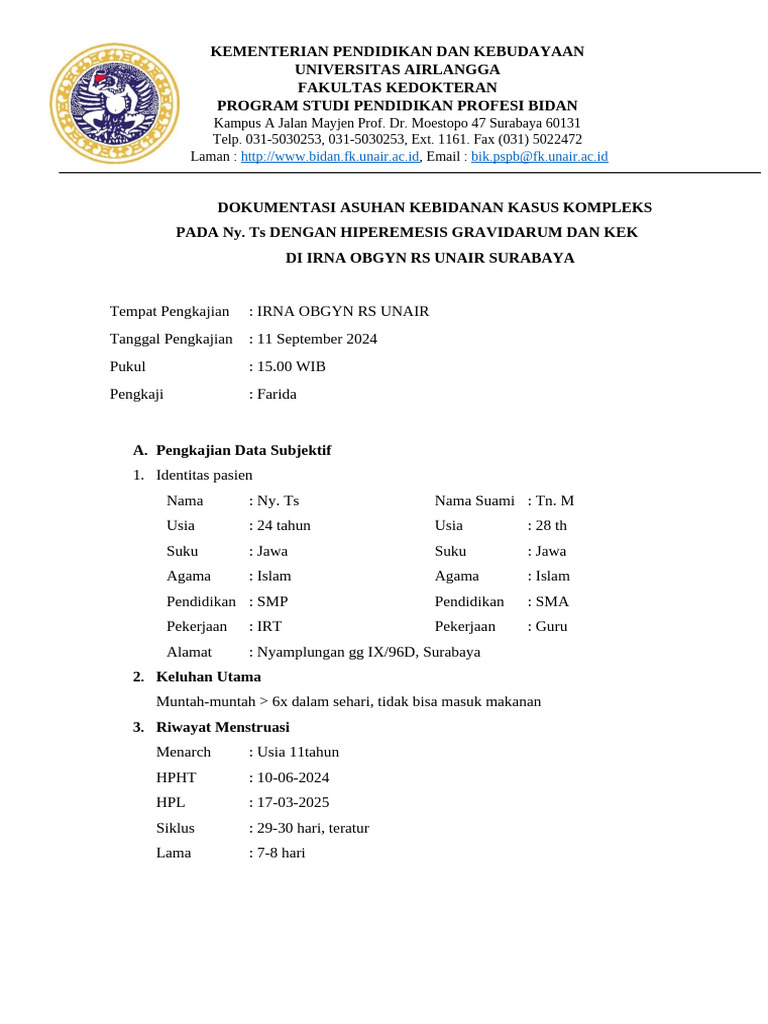 Soap Anc Heg | PDF | Kesehatan Holistik
