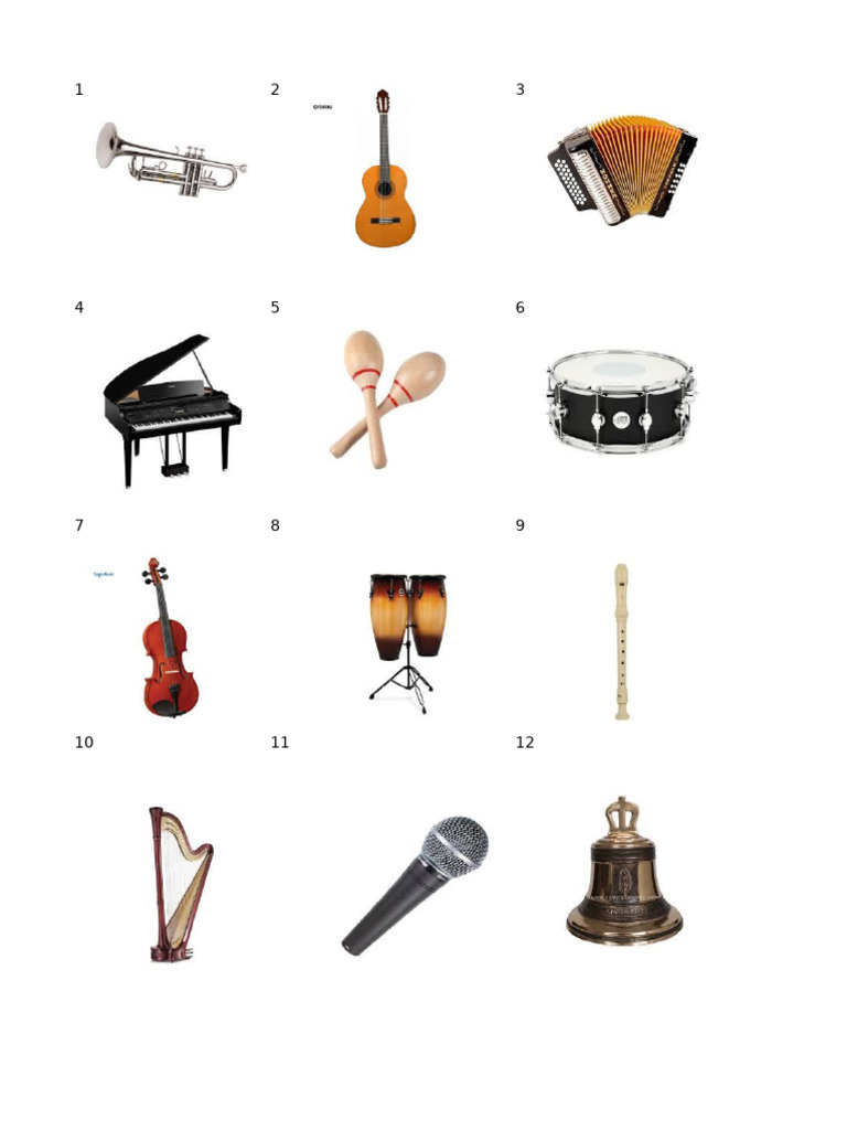 Instrumentos Musicales | PDF
