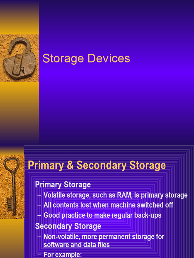 Ch26_-_Storage_Devices | PDF | Computer Data Storage | Hard Disk Drive