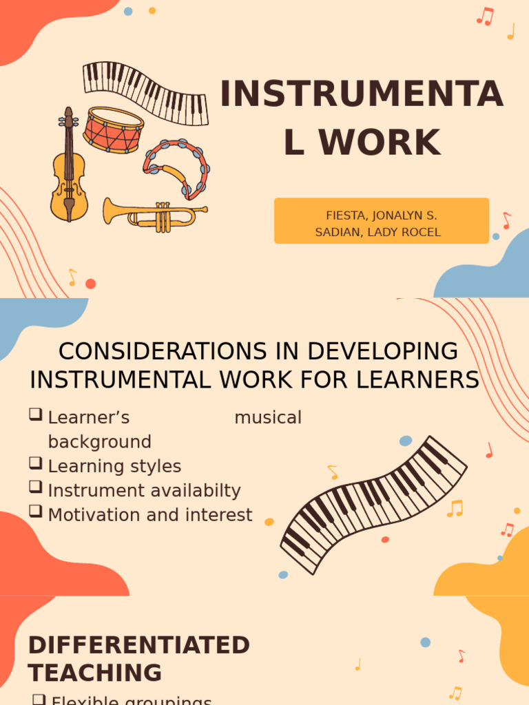 Instrumental Learning for Students | PDF | Language Arts & Discipline