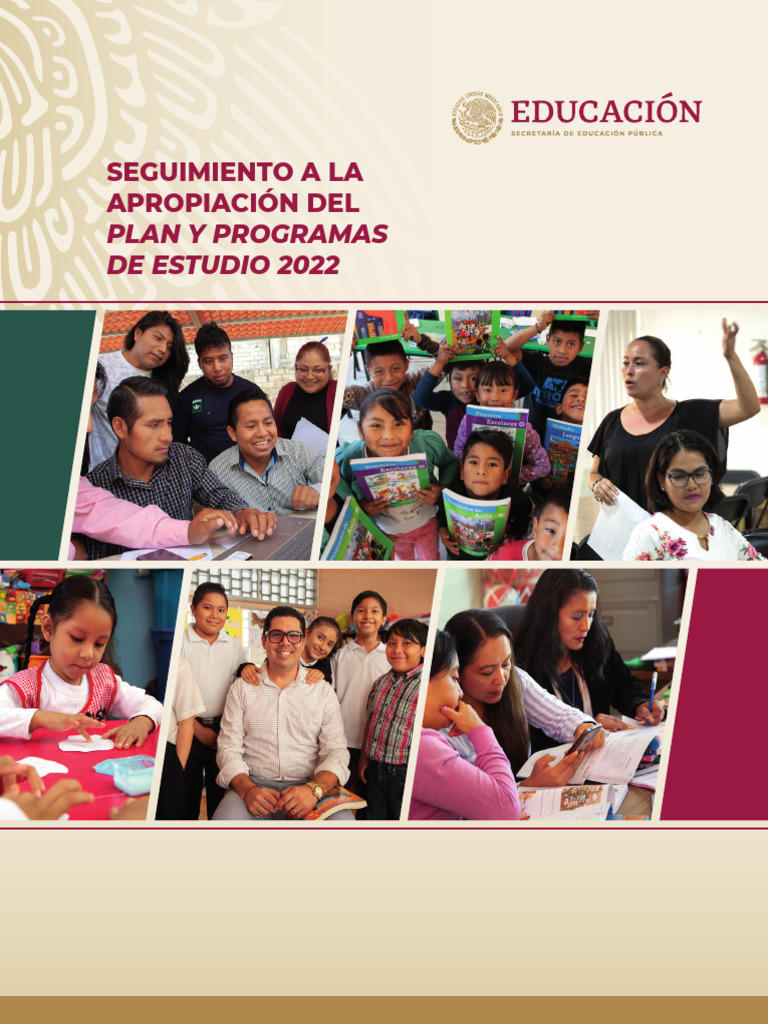 Seguimiento y Apropiación Del Plan y Programas de Estudio 2022 1 | PDF | Evaluación | Plan de ...