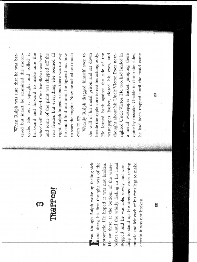 The Mouse and the Motorcycle - Chapter 3 | PDF