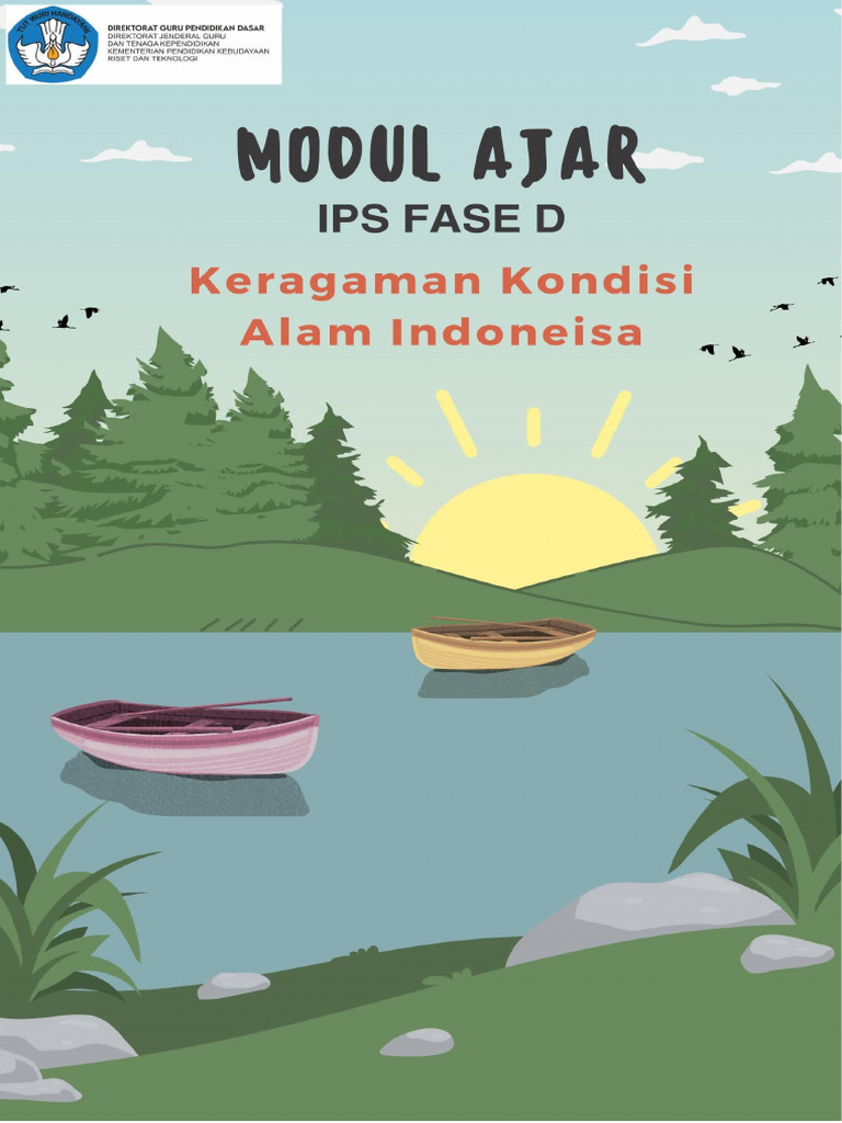 Modul Ajar Ilmu Pengetahuan Sosial (IPS) - Keberagaman Kondisi Geografis Indonesia - Spensix ...