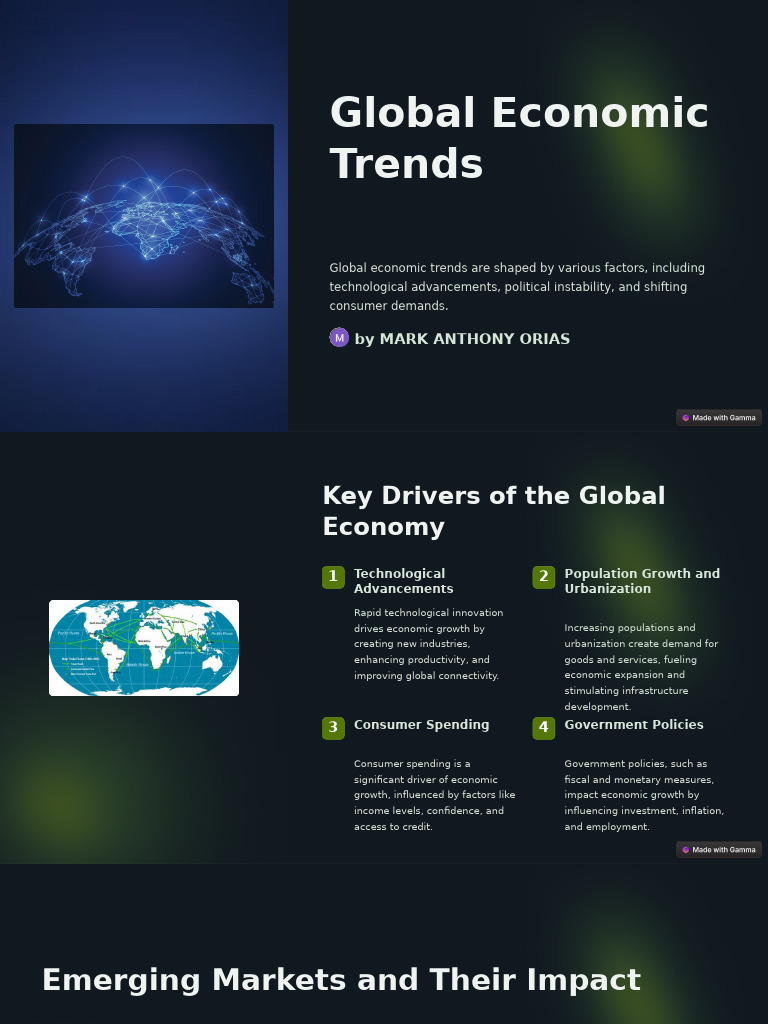 Global Economic Trends and Drivers | PDF | Economic Growth | Innovation