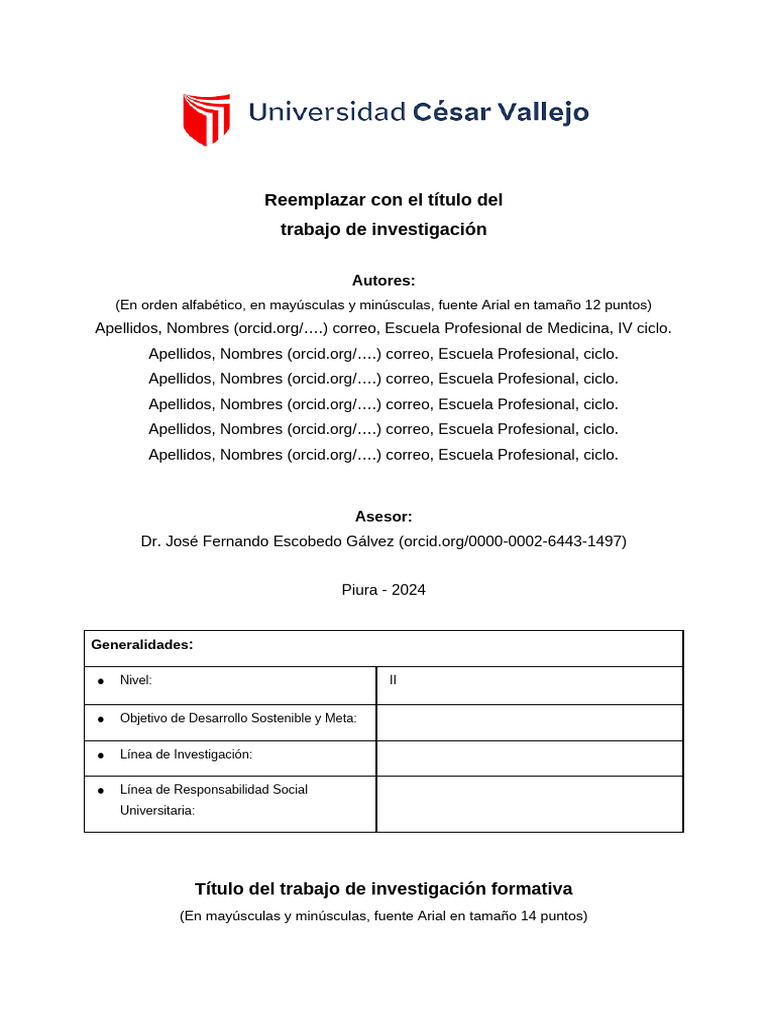 Esquema TIF | PDF | Estadísticas | Metodología