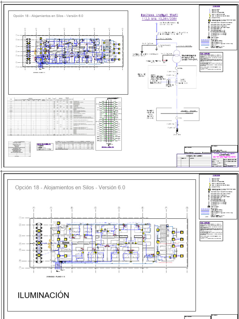 Planos ELE - Alojamientos Las Nubes v-1.0!01!03-2024 V2 | PDF | Preparación de comida y bebida ...