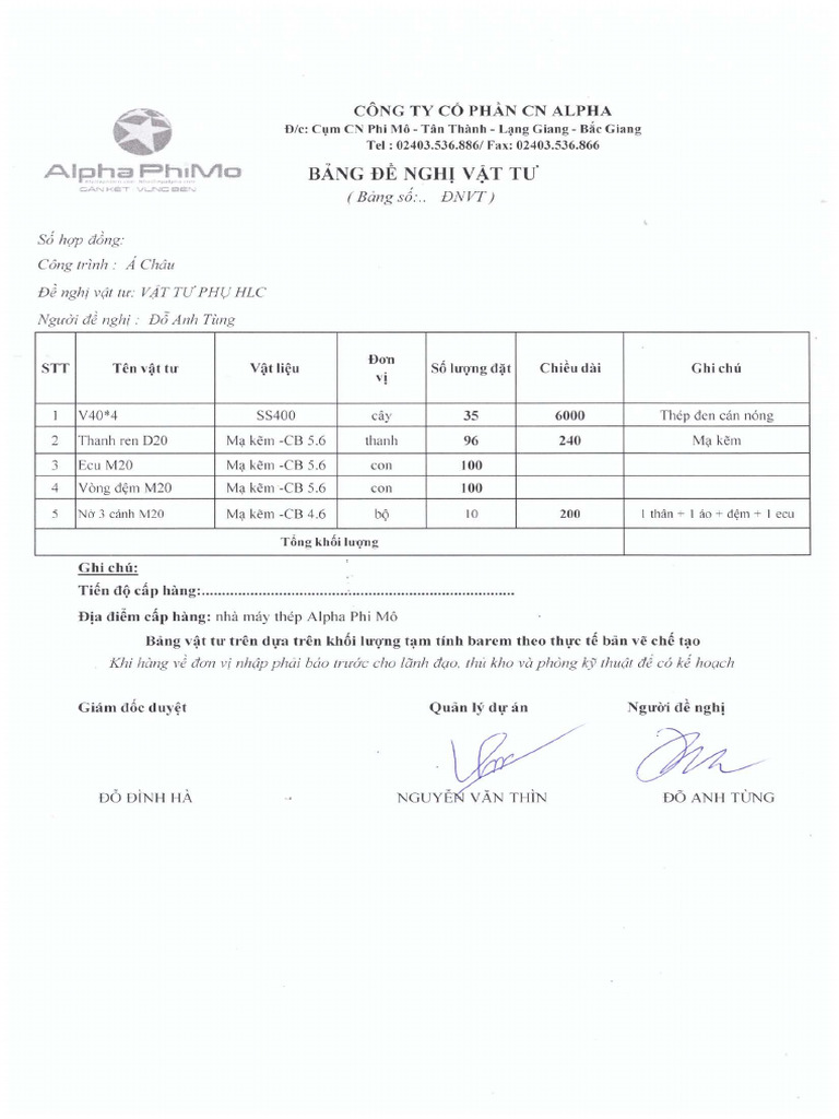 Ac - Dat Hang Vat Tu Phu Hanh Lang Cau - 21-8-2023 | PDF