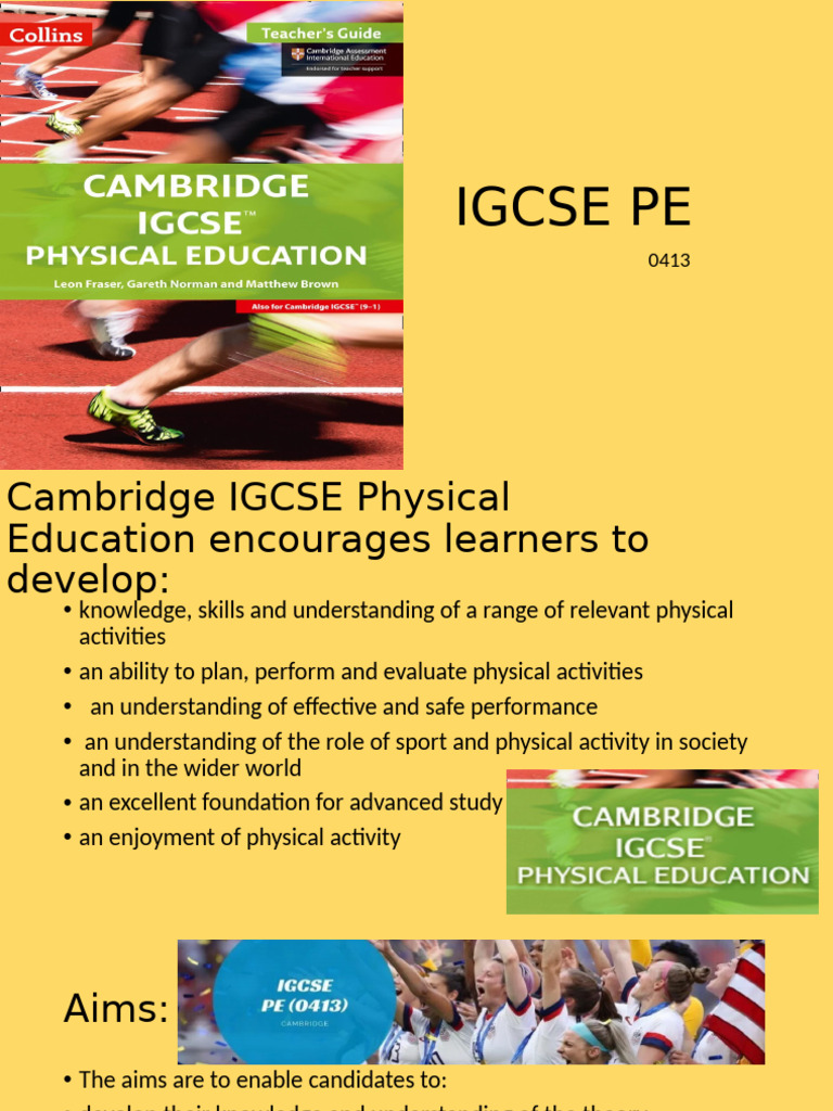 IGCSE PE 0413 Exam Overview | PDF