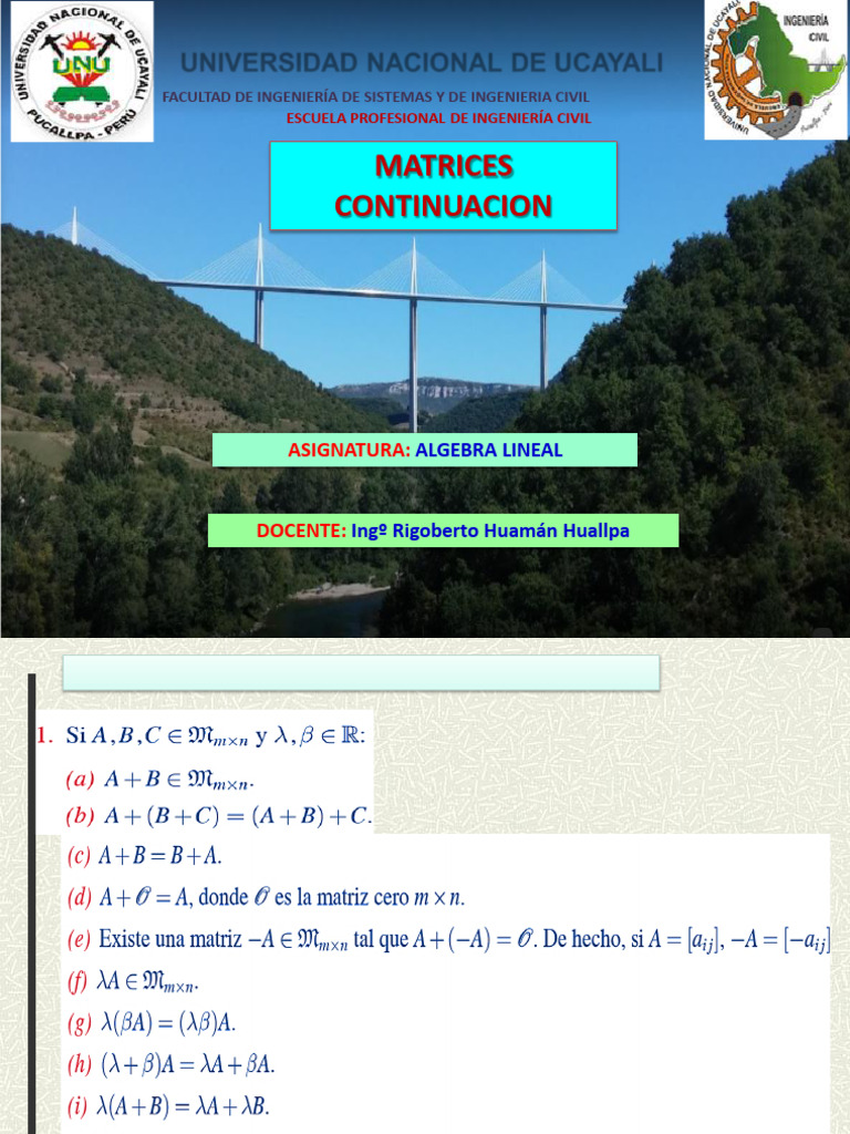 2 Matrices - Continuacion | PDF