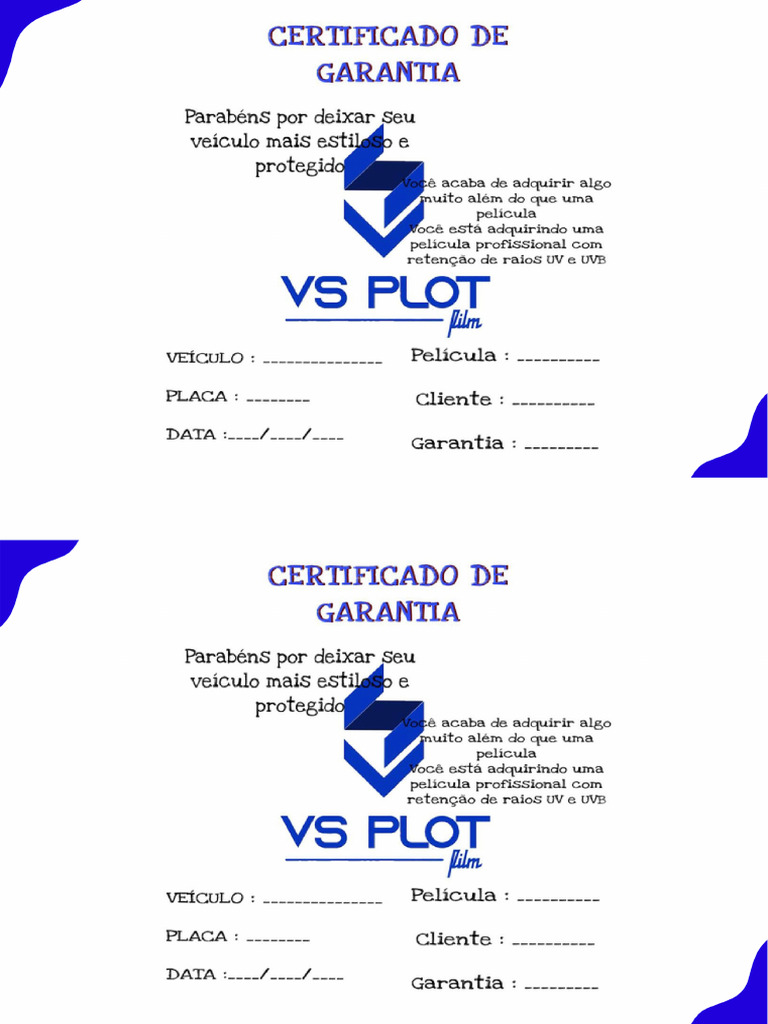 Certificado de Garantia Valido | PDF