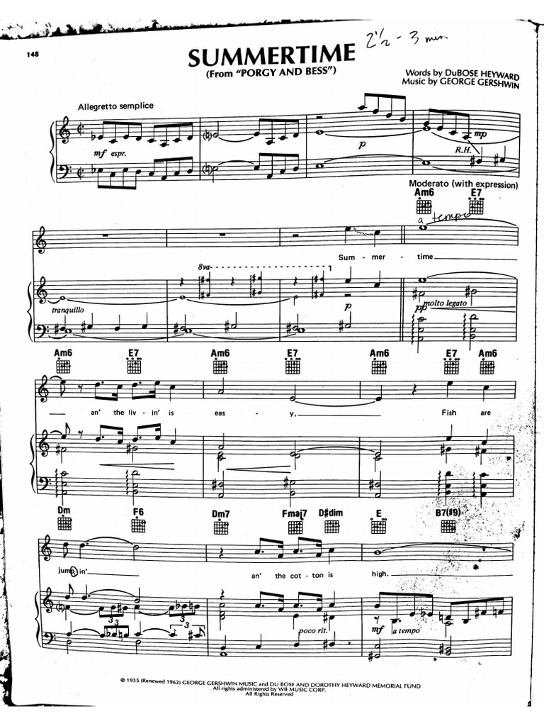 Summertime Low | PDF