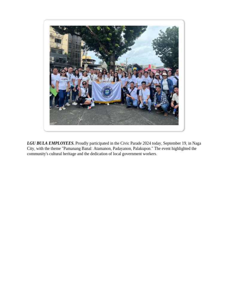 Civic Parade 2024 | PDF