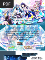 Project Sekai Gameplay Tips & Guide | PDF | Hand
