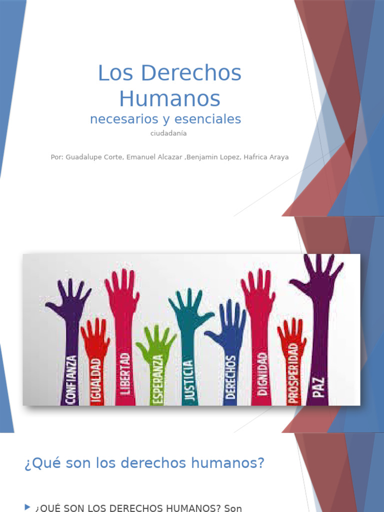 Derechos Humanos: Conceptos y Generaciones | PDF | Derechos humanos ...