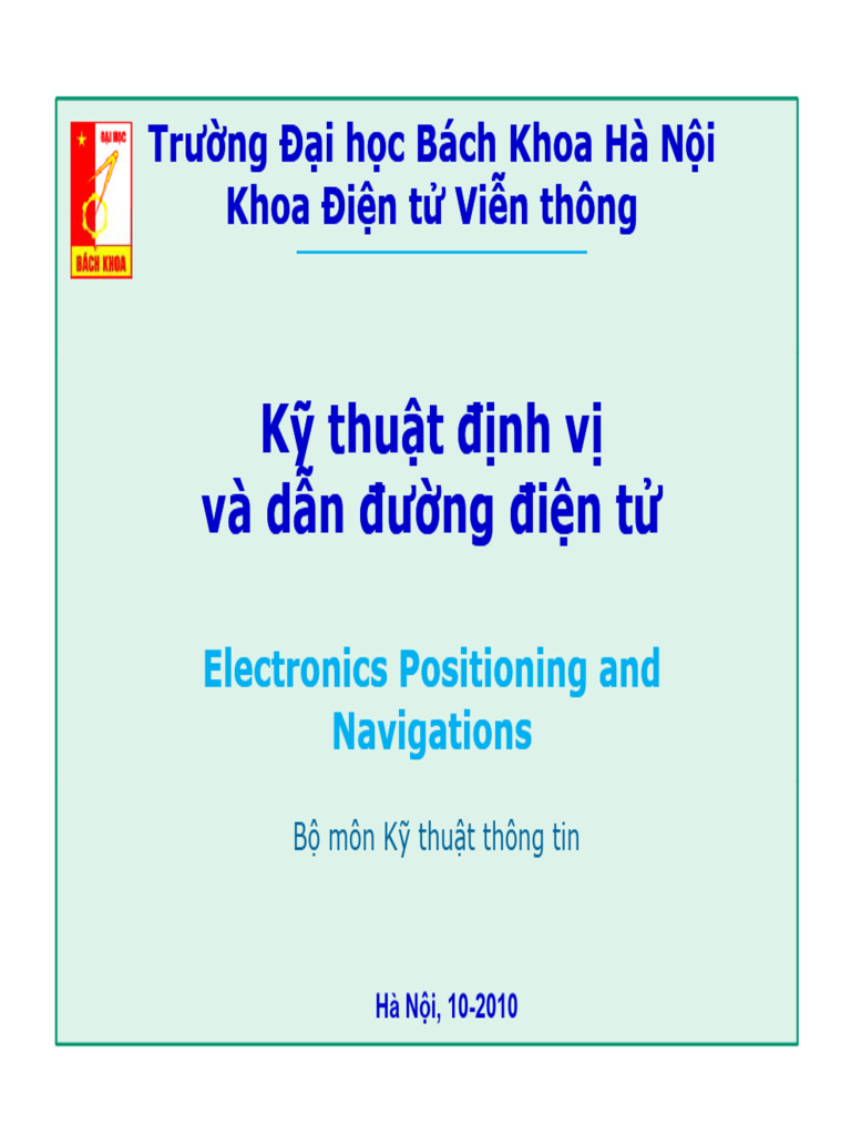 Dinh-Vi-Va-Dan-Duong-Dien-Tu - Dan Duong Dien Tu | PDF