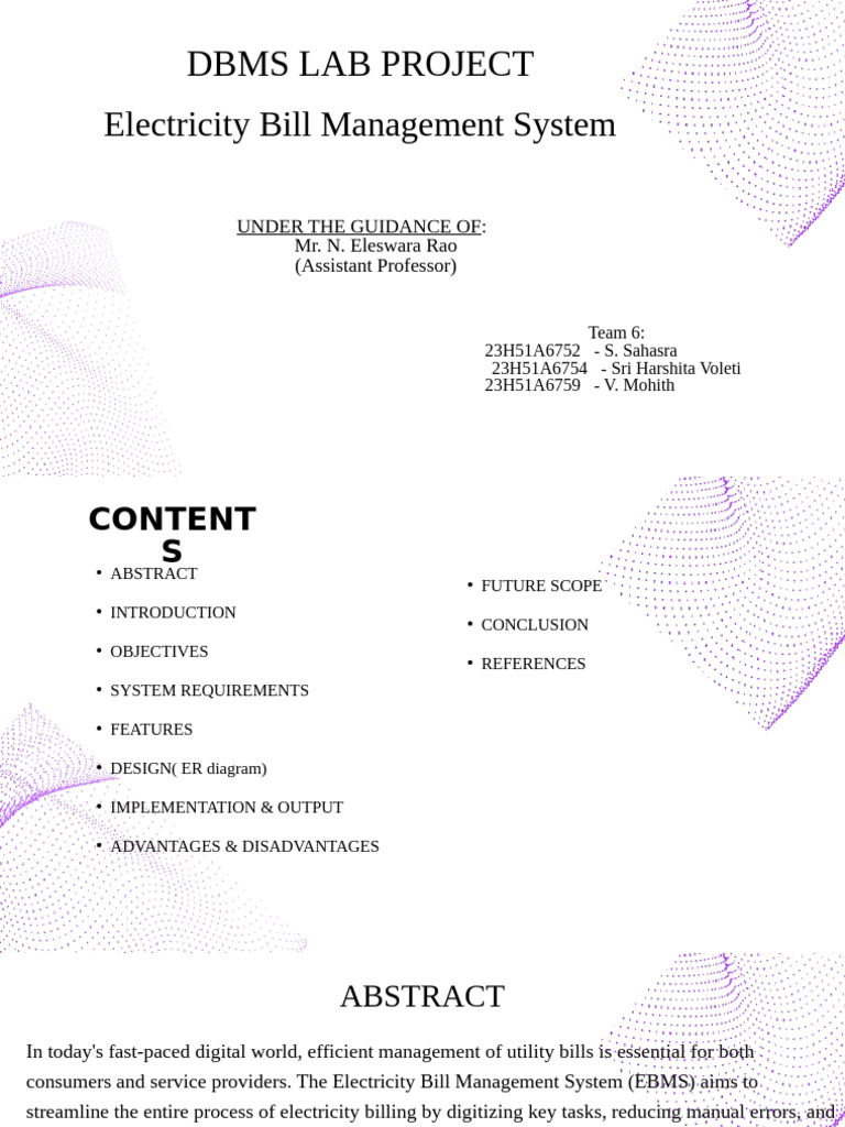 Team-6 DBMS Project | PDF | Automation | Databases