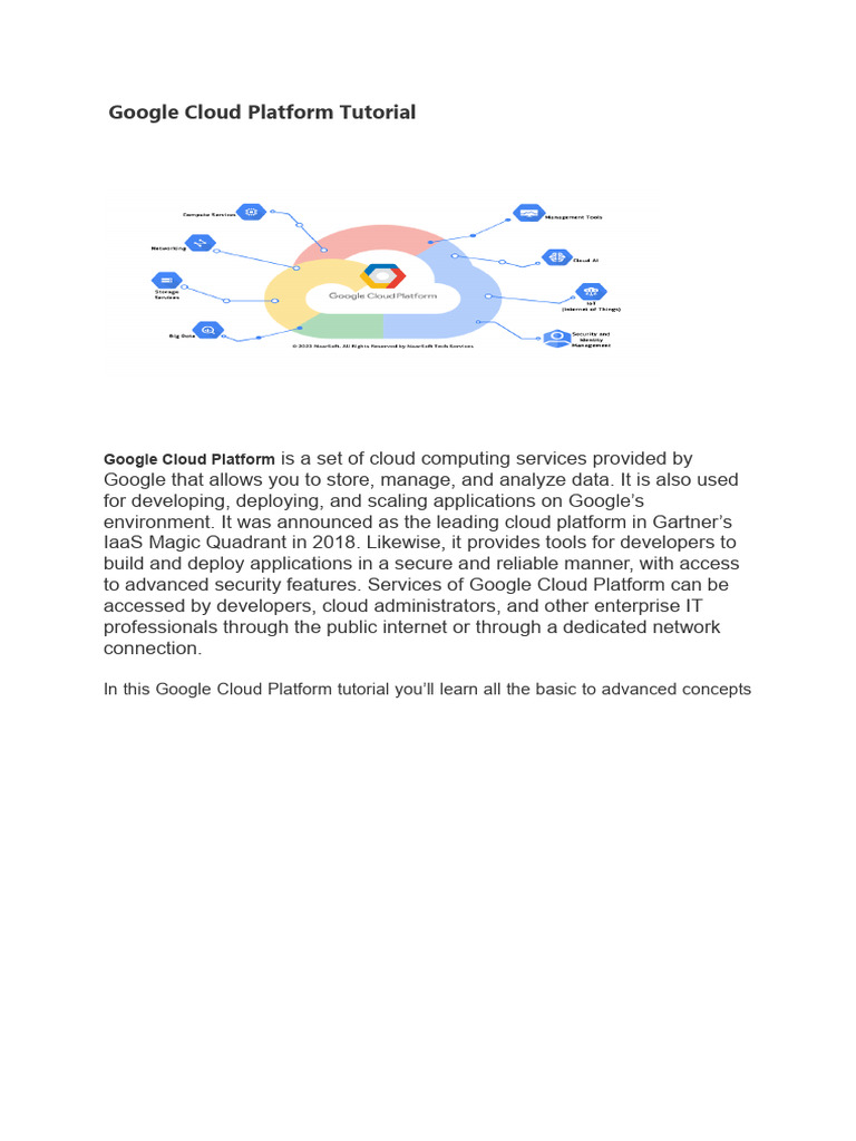 Google Cloud Platform Tutorial | PDF | Cloud Computing | Information Technology