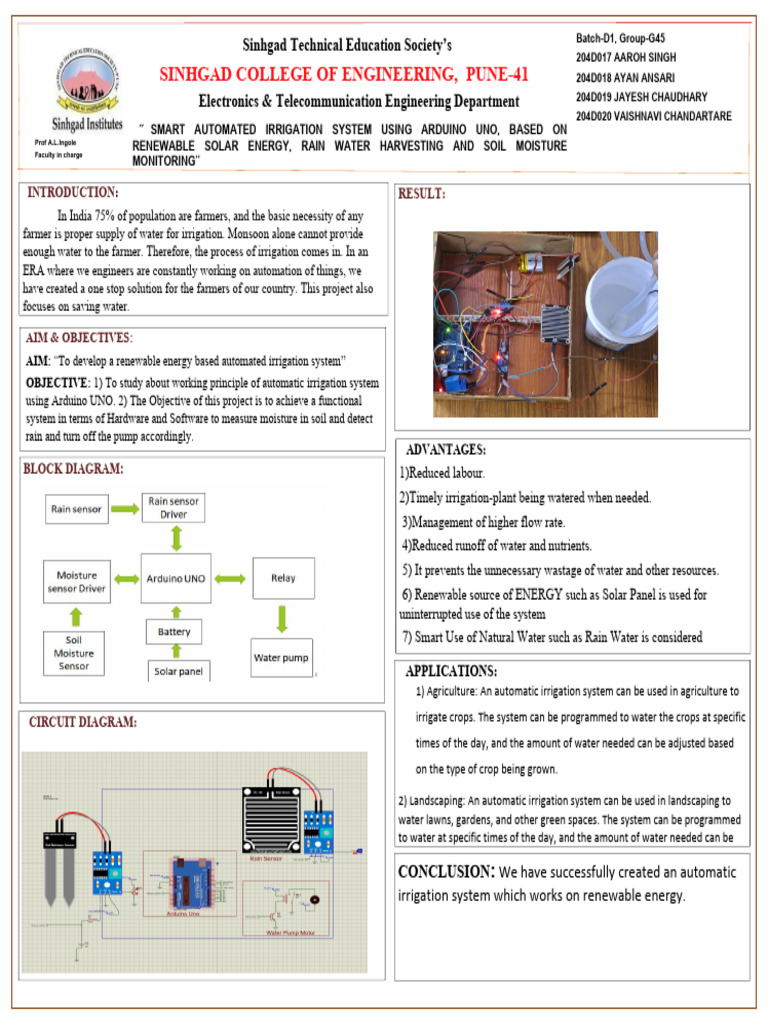 Pbl Poster 1 | PDF | Irrigation | Water
